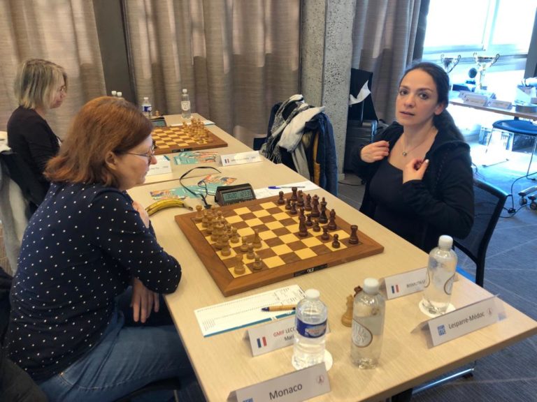 Lea contre IWGM Maria Leconte - Echiquier Médocain